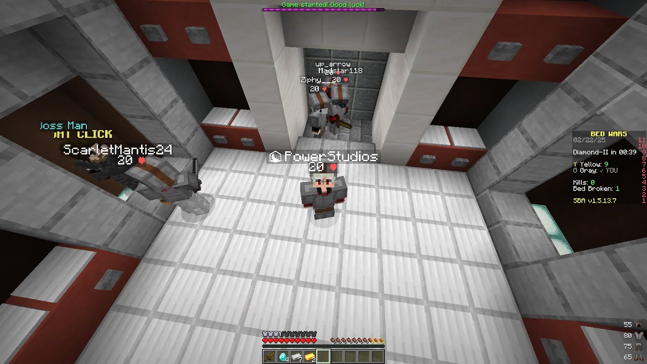 Minecraft bedwars event - YouTube