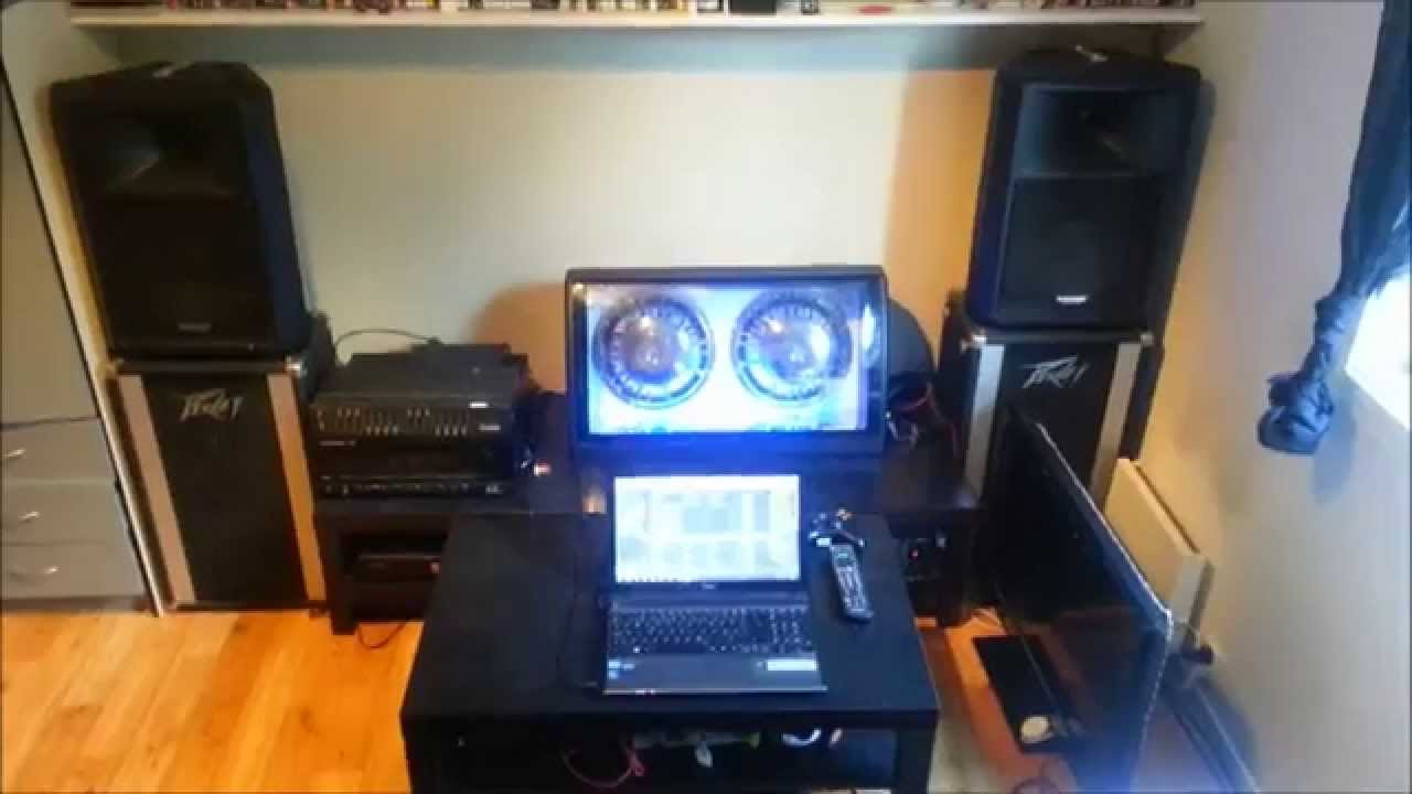 My old setup with a US Blaster sub - YouTube