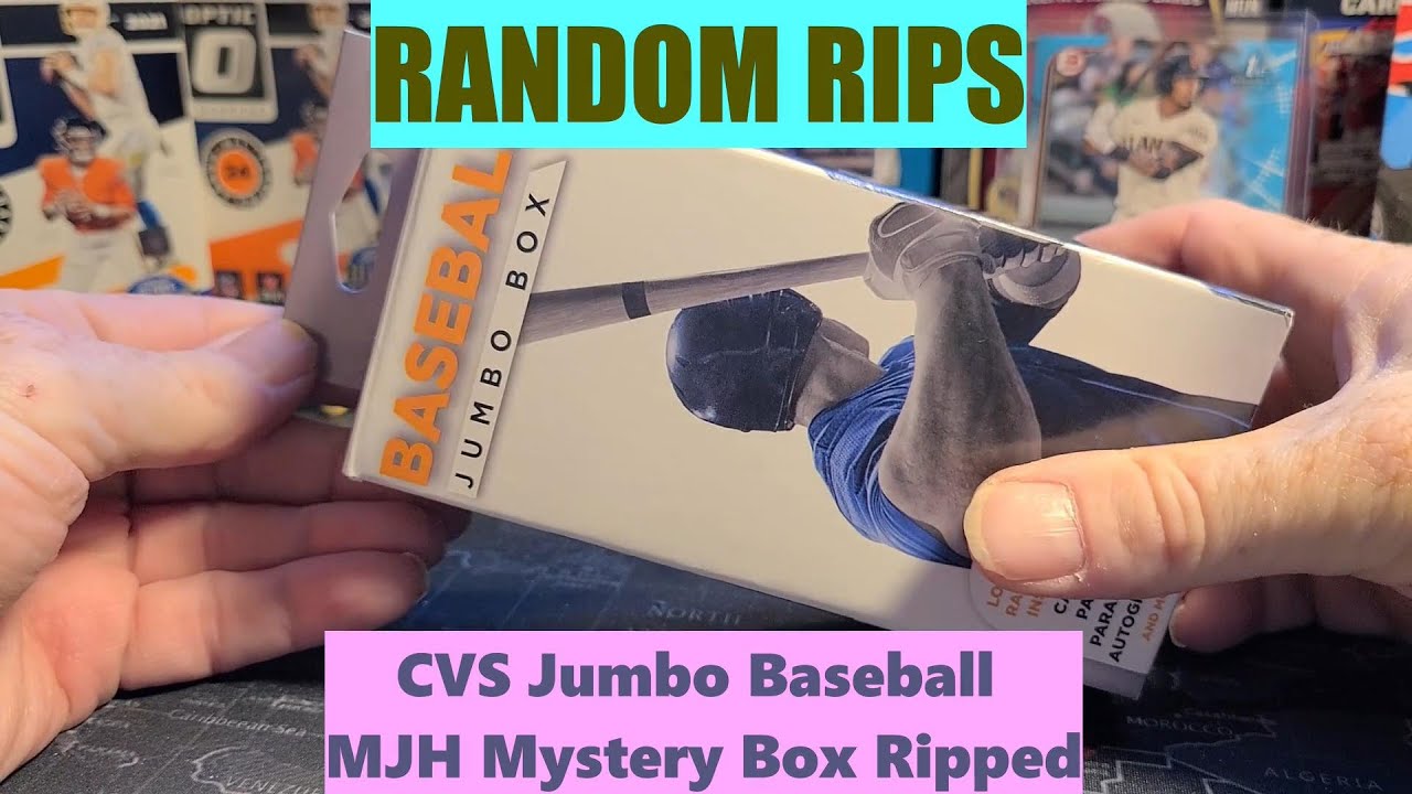Jumbo Baseball Mystery Box from CVS... Is it worth the $9 Price? - YouTube