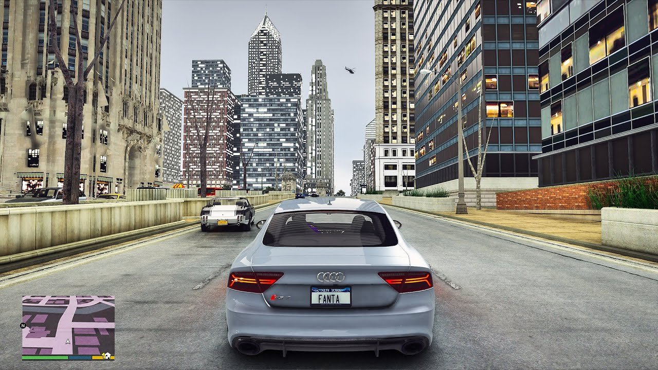 GTA 5 Chicago RTX 3080 RAY TRACING 8k 60fps Ultra Graphics Mod! GTA 6 ...
