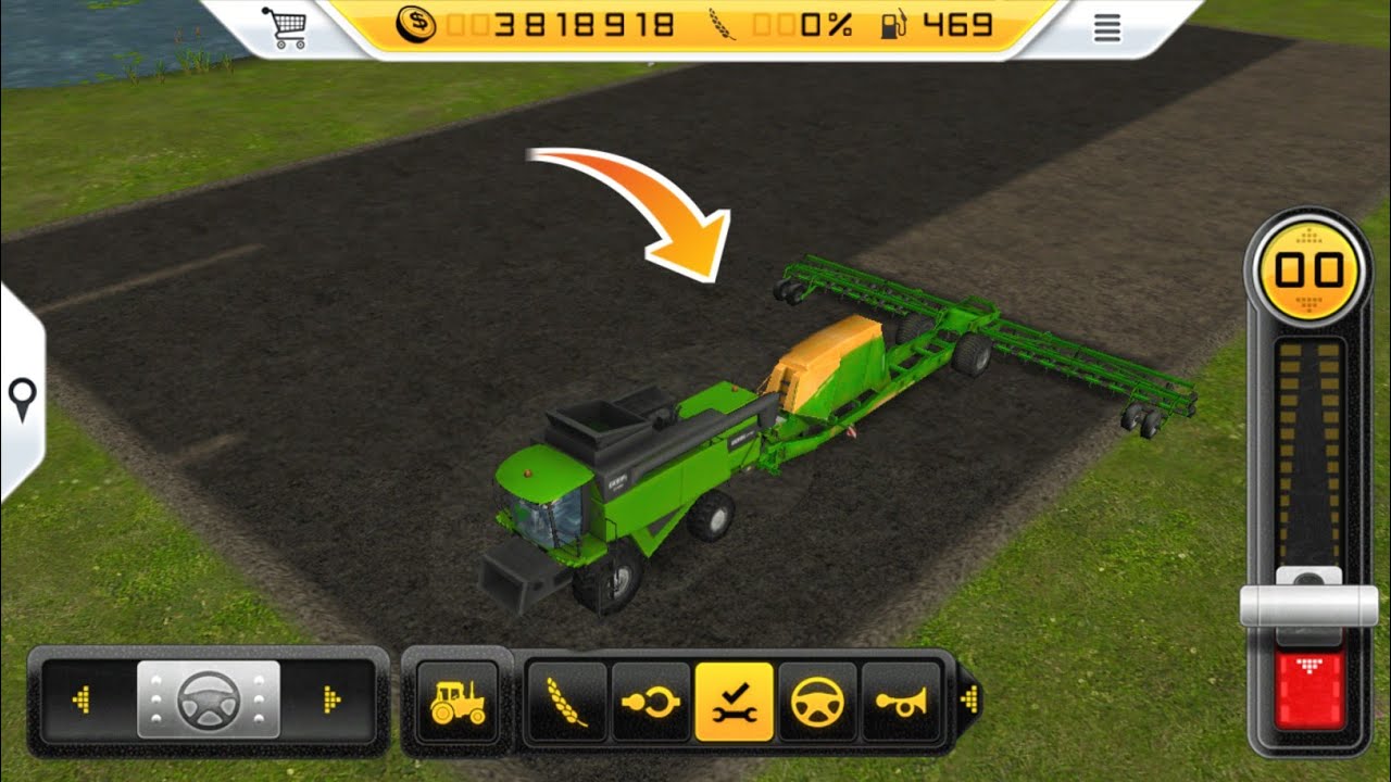 Fs 14 Farming simulator 14 Harvester and sowing machine in fs 14 game ...