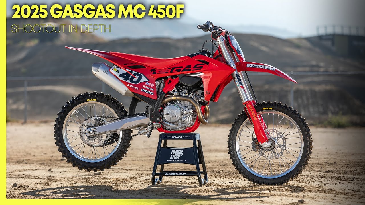 "The MOST Fun Bike!" - 2025 GasGas MC 450F | In Depth - YouTube