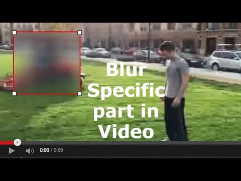 How to Blur Specific Part of Video የተወሰነውን የቪዲዮ ክፍል(ፊት) Blur ለማድረግ ...