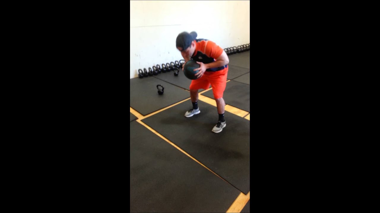 Bent Over MB Chest Pass - YouTube