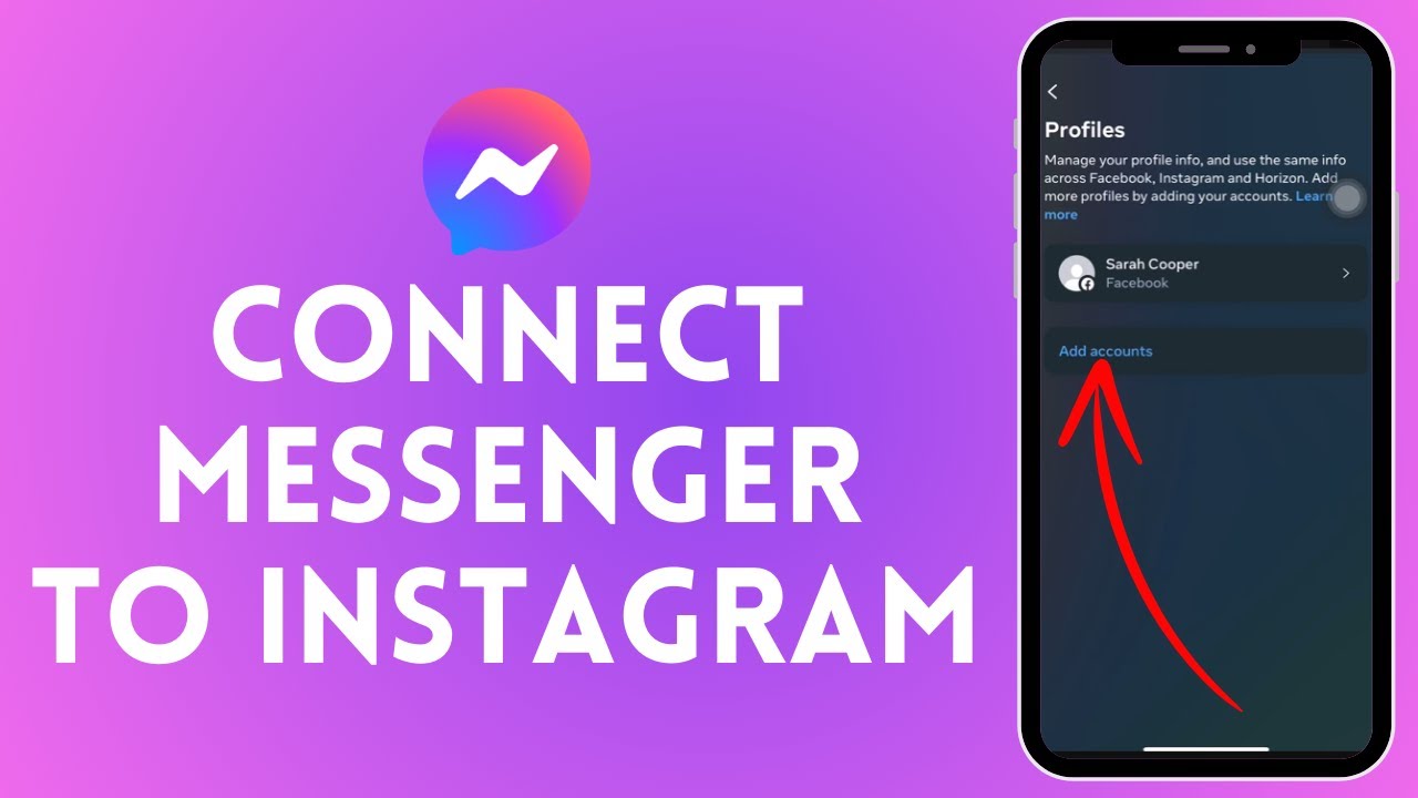 How To Connect Messenger To Instagram 2024 | Link Messenger With ...