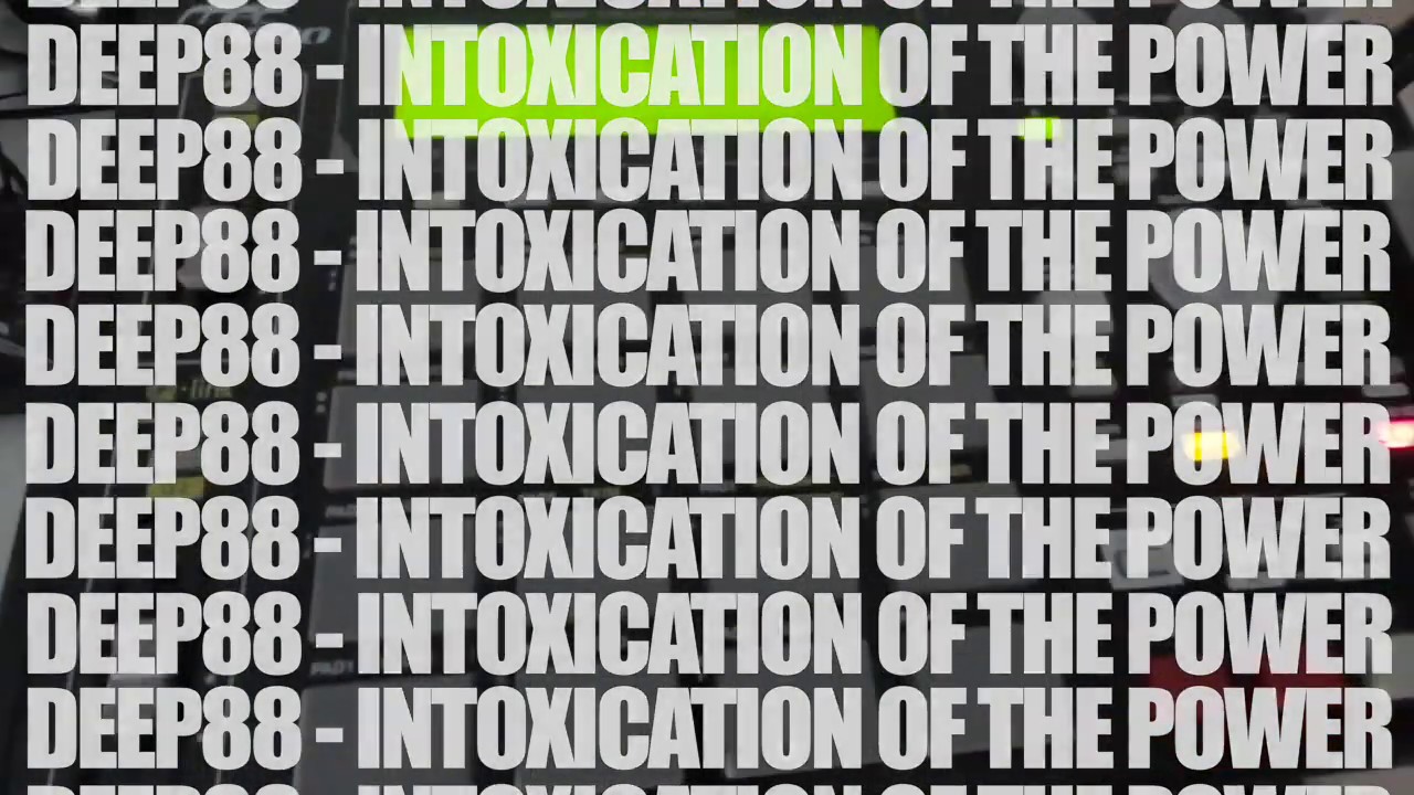 Deep88 - Intoxication Of The Power (WATL04 - 2LP) - YouTube