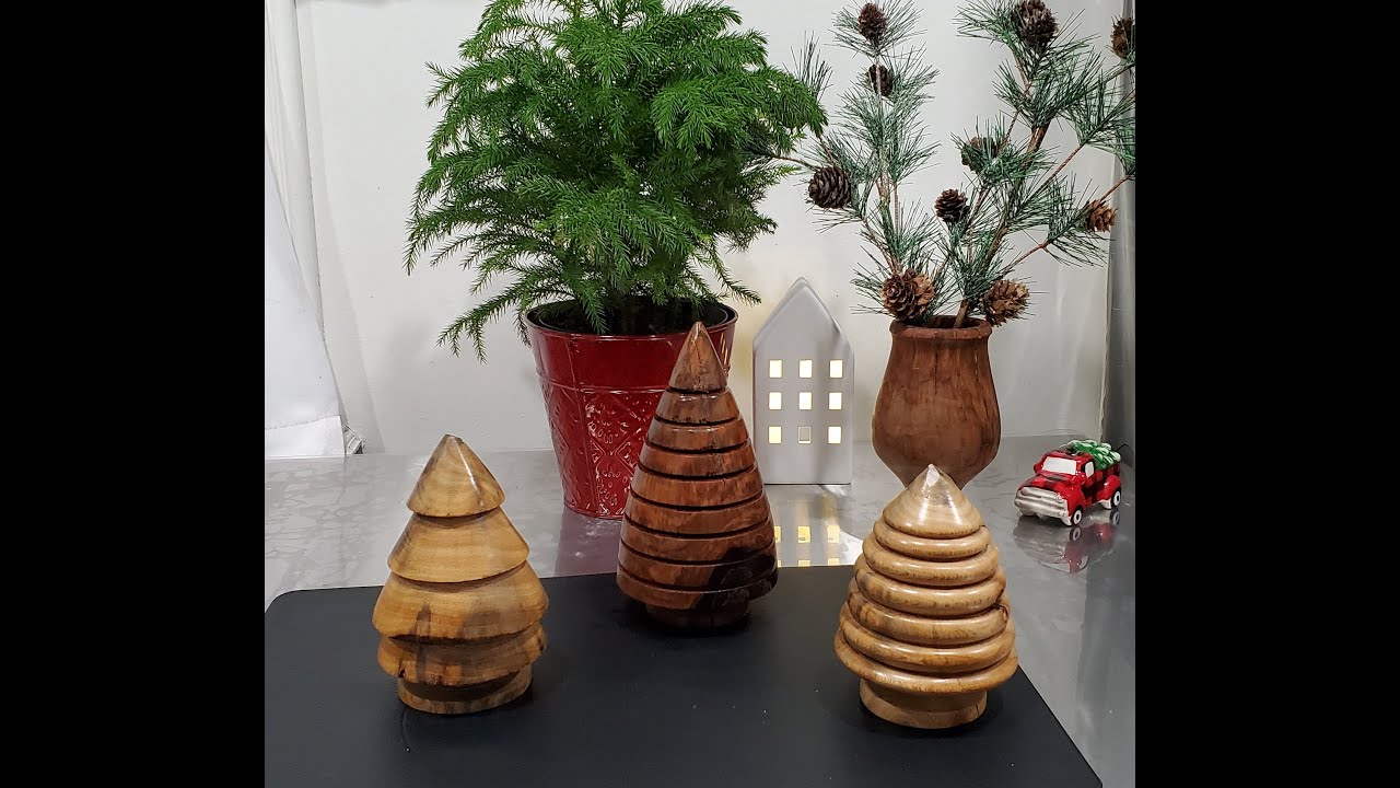 WOOD TURNING THE THREE TREES - YouTube