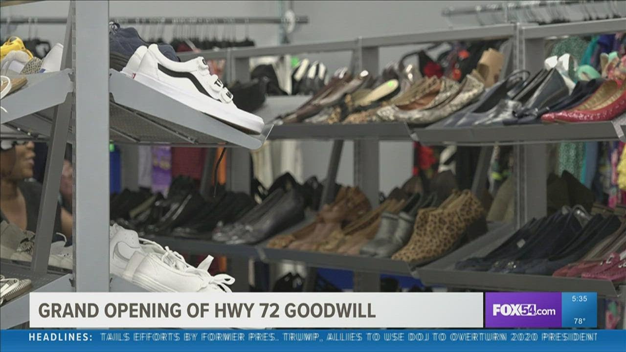 New Goodwill opens in Huntsville - YouTube