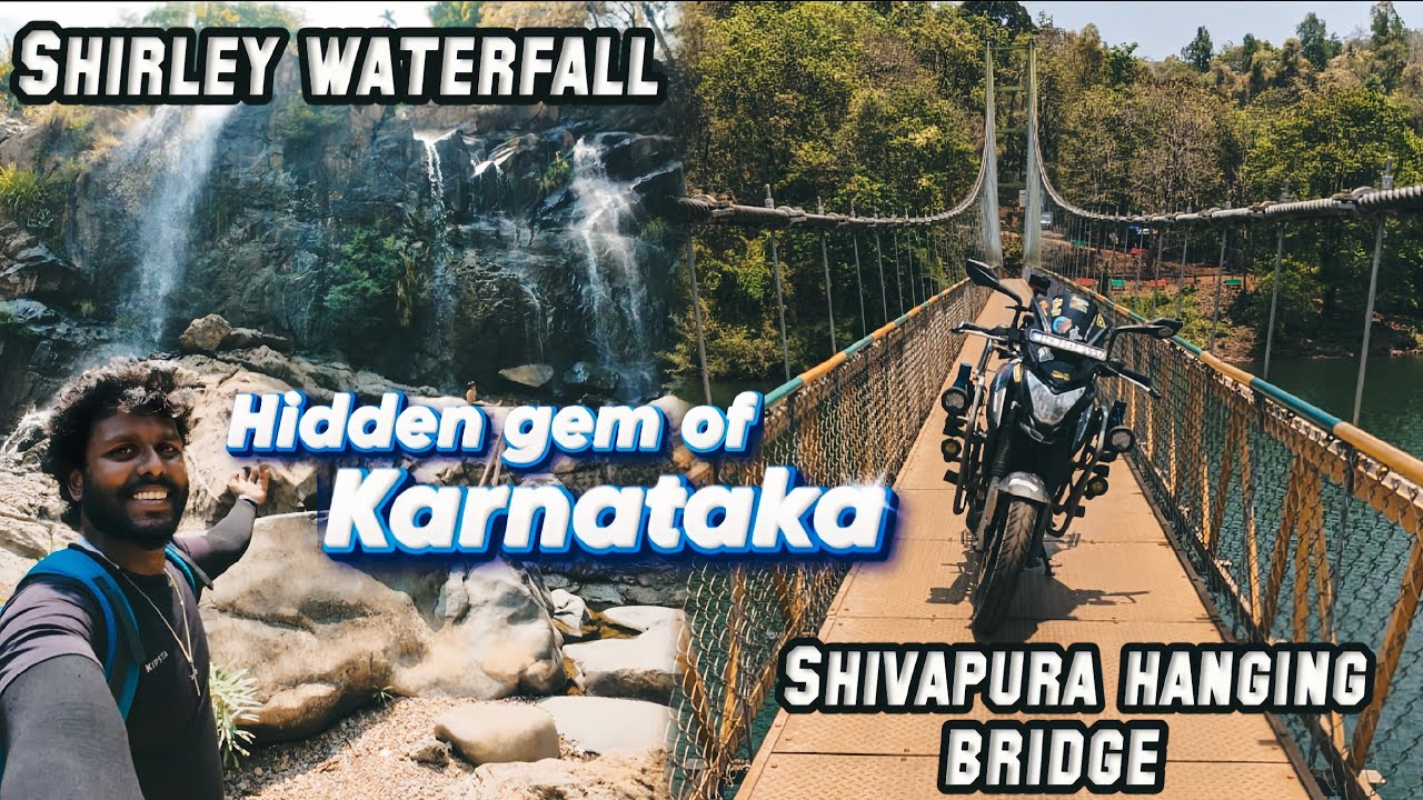 Exploring Karnataka’s Hidden Gems | Shivapura Bridge to Shirley Falls Ride! | Noplan Nomad - YouTube
