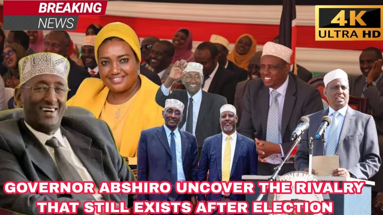 Governor Abshiro revealed the rivalry that still exists with other ...