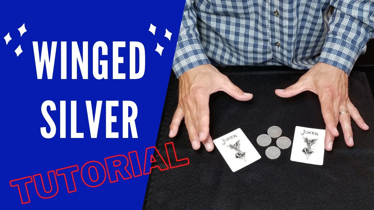 Winged Silver Tutorial | 4 Coin Magic Trick Revealed | How To Do Coin ...