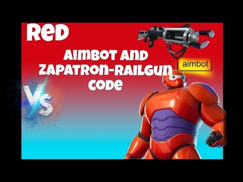 How to get Aimbot and Zapatron in red vs blue rumbel tutorial - YouTube