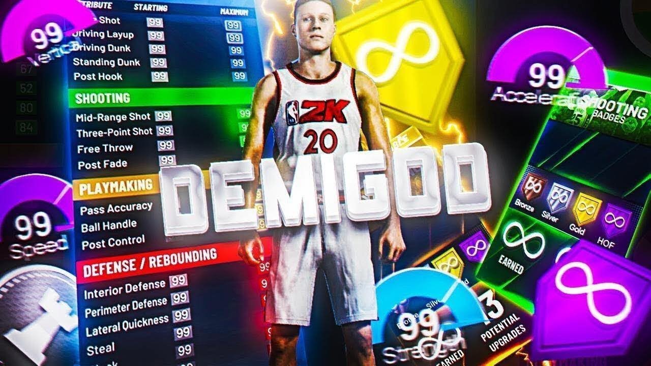 NBA 2K20 DEMIGOD GLITCH!!! (FULLY EXPLAINED) - YouTube