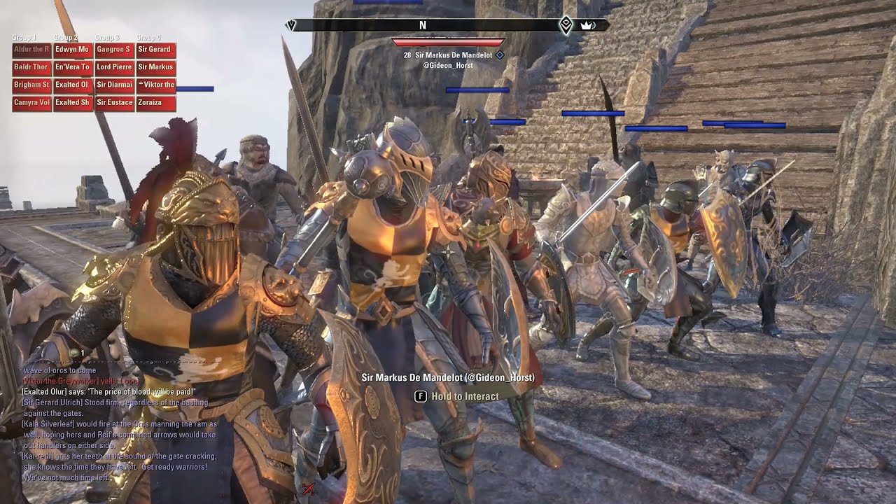 The Circle of the Lion's Heart ESO Role-Play Guild - YouTube