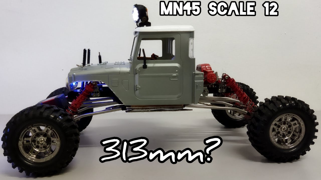 MN FJ45 Rc Crawler Scale 12 | Custom Wheelbase 313 Ok ke tak ? - YouTube