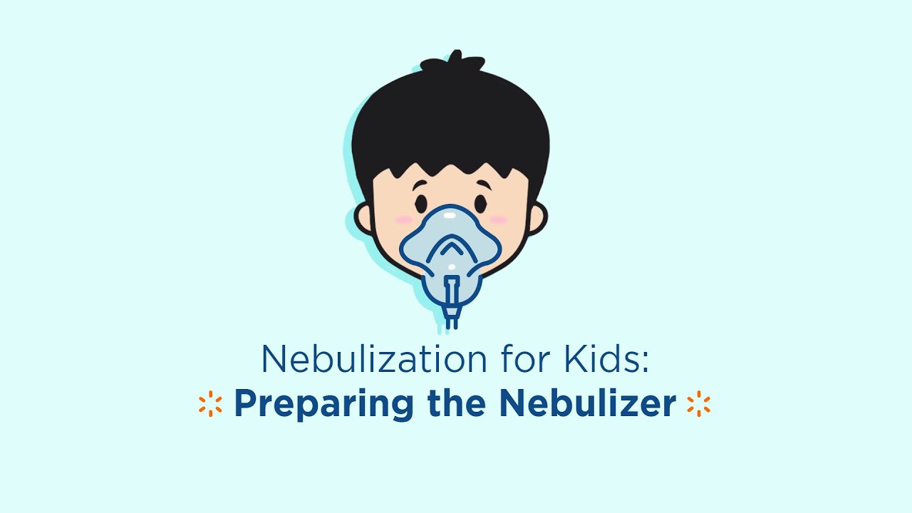 Nebulization for Kids: Preparing the Nebulizer - YouTube
