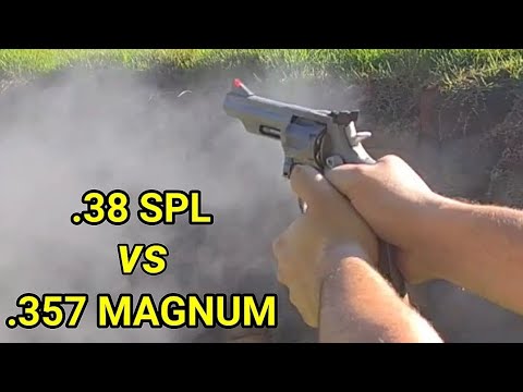 Comparativo 38 vs 357 Magnum! Recuo do .357 é muito forte? Qual vale ...