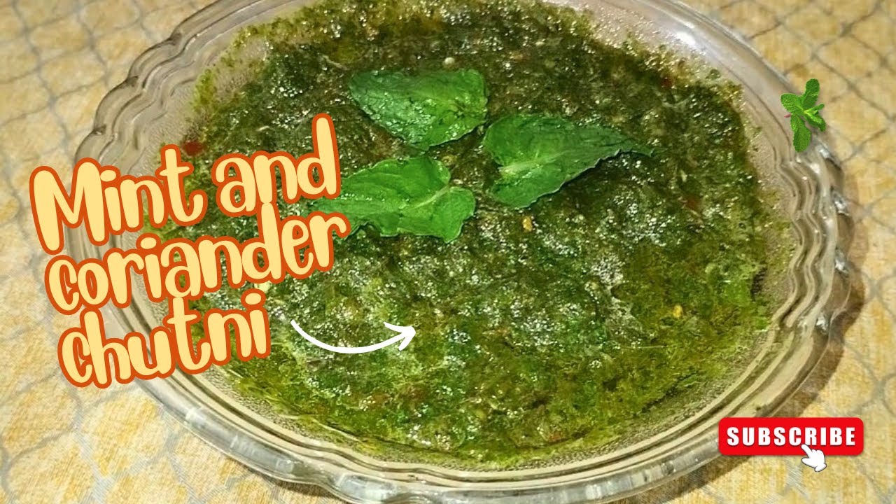 Poodinay ki chutni | Green chutni recipe | Easy mint and coriander ...