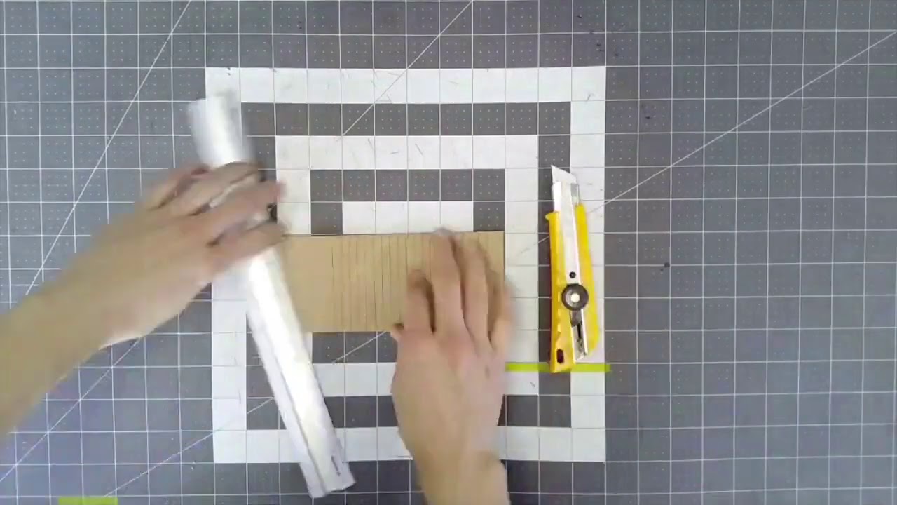 Making a Cardboard Cylinder - YouTube