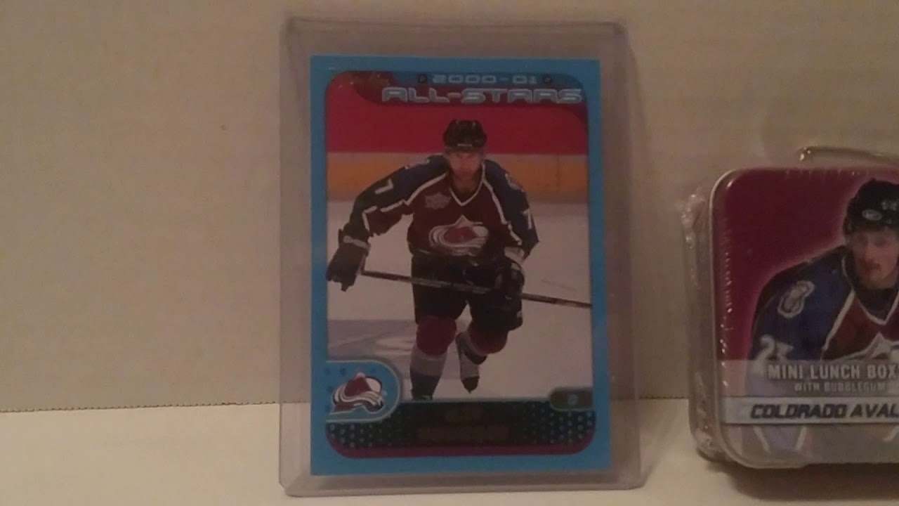 Colorado Avalanche Collection PART 5 Bourque 01-02 O-Pee-Chee HEJDUK ...