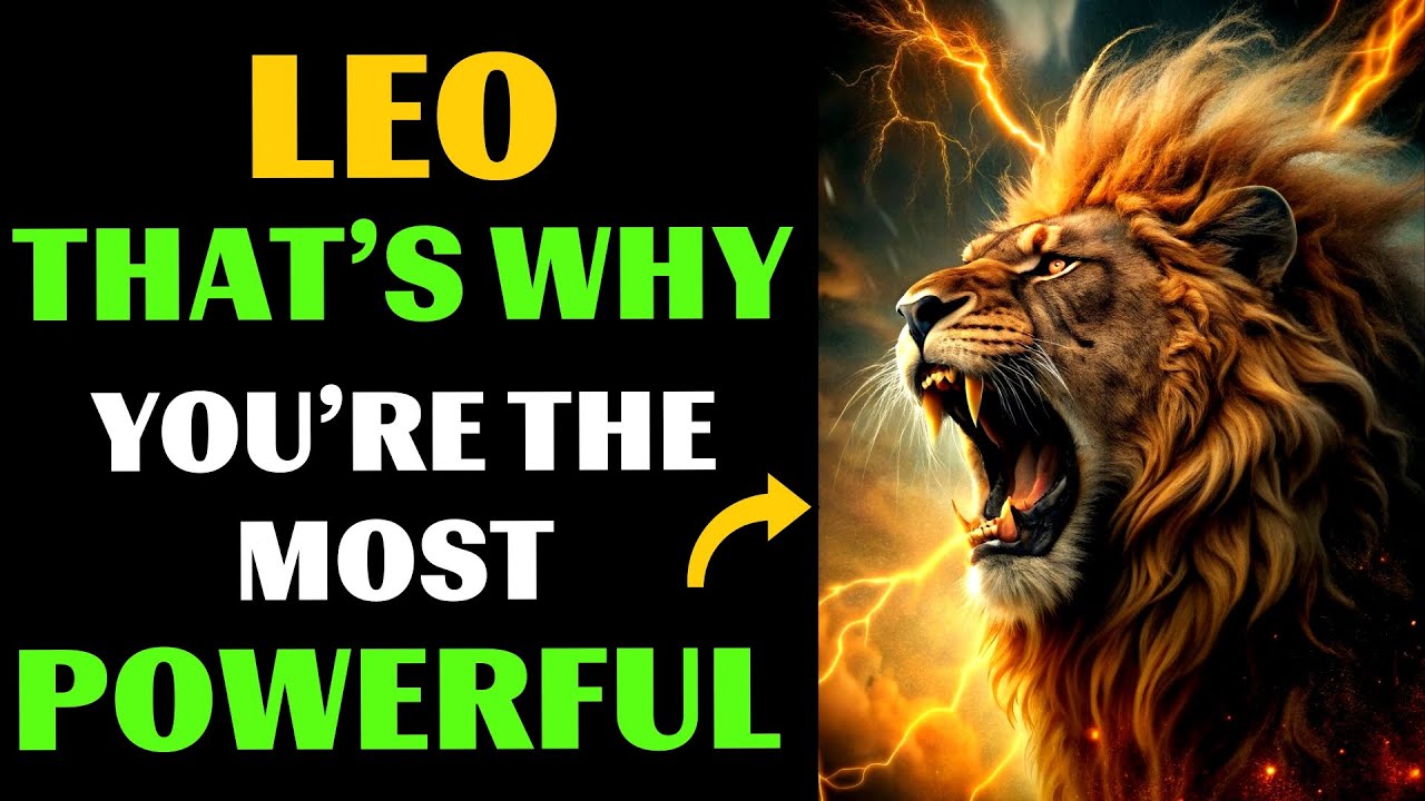💥♌Leo! 🔴The Most Powerful Zodiac Sign? 😱Are You One or Not? - YouTube