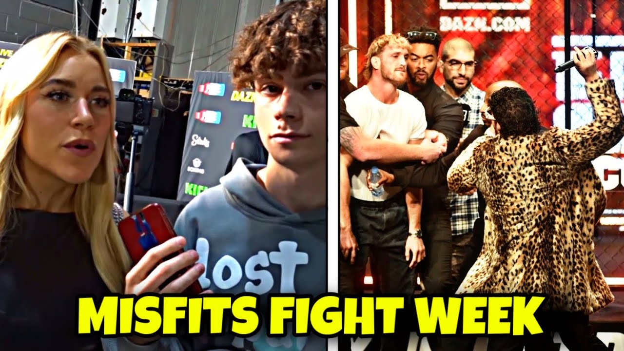 Behind The Scenes Of Misfits Prime Card Fight Week - YouTube
