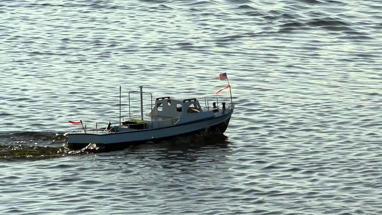 Coast Guard Rescue RC Ship model Afternoon Speed Run using GD-600 ...
