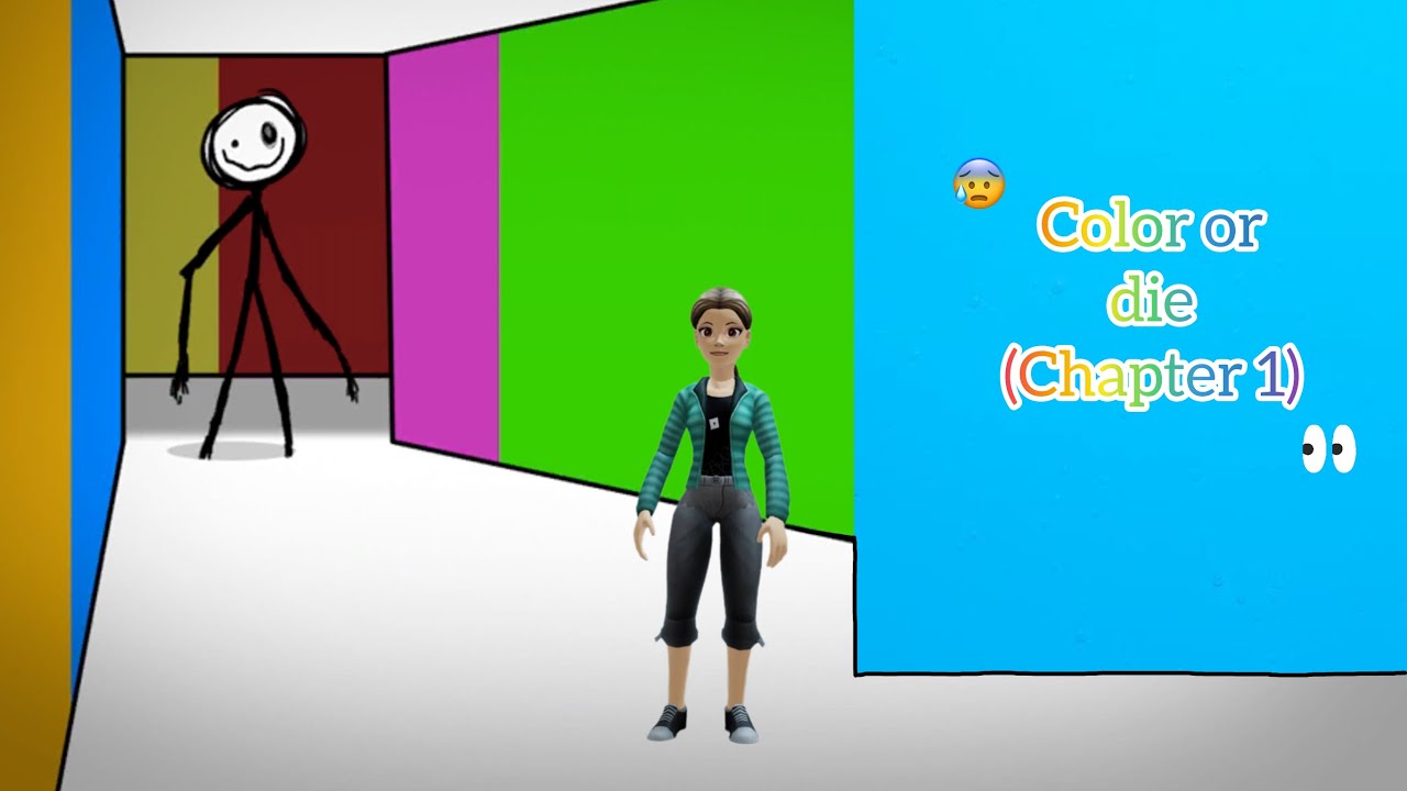 Color Or Die - Roblox (CHAPTER 1) | GAMEPLAY - YouTube
