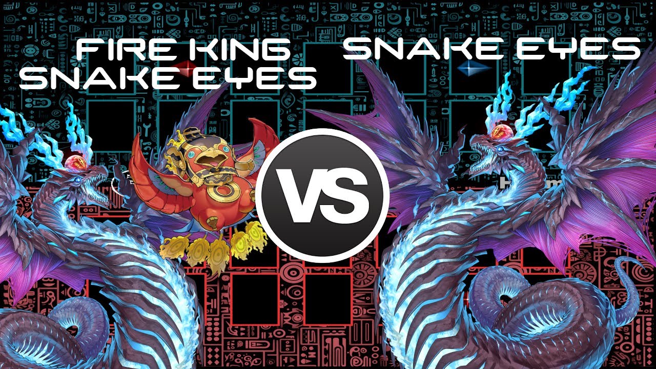 Fireking-Snake Eyes vs Snake Eyes | Phantom Nightmare Turnier | Round 6 ...