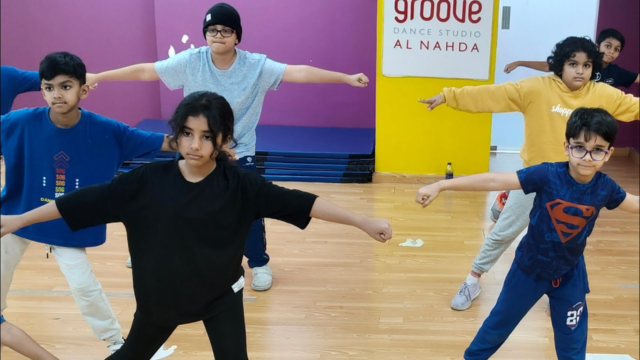 Hip Hop Dance Class | 9-12 Years Old kids | Beginners Batch | Al Nahda | Bur Dubai - YouTube