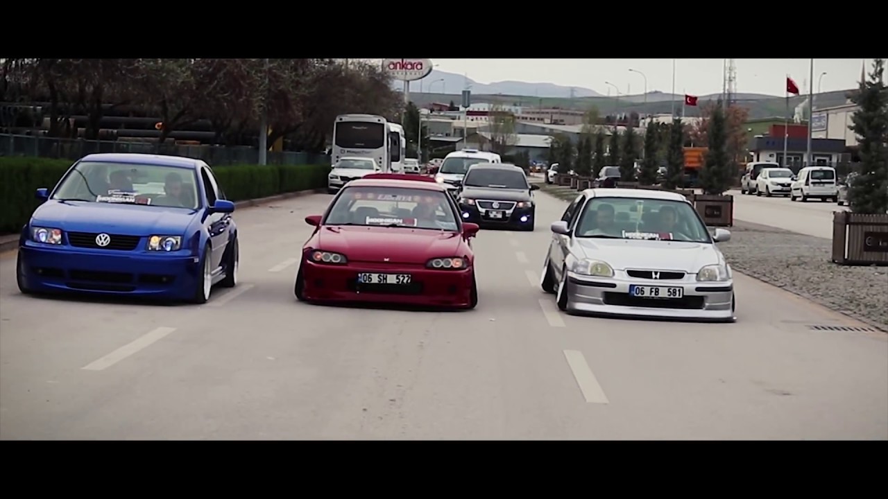 Air Süspansiyonlu VW Bagged Mk4 - Honda CİVİC Ek4 [HOONIGAN TR] (4K ...