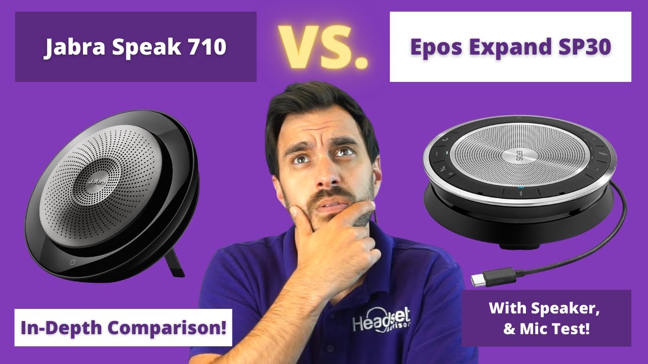 Jabra Speak 710 Vs. Epos Expand SP30 In-Depth Comparison! With Speaker ...