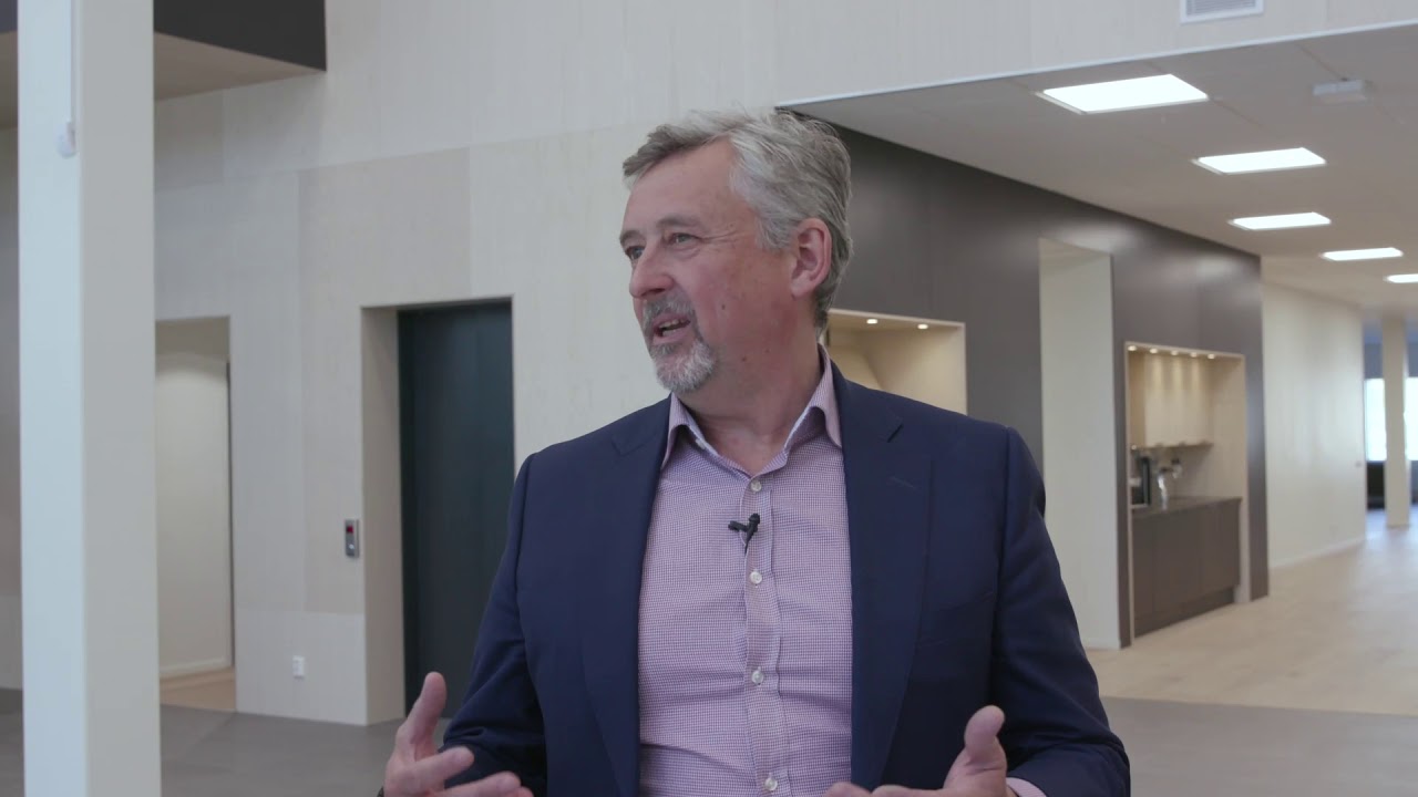 Atea's New Central Warehouse in Växjö, Sweden - YouTube