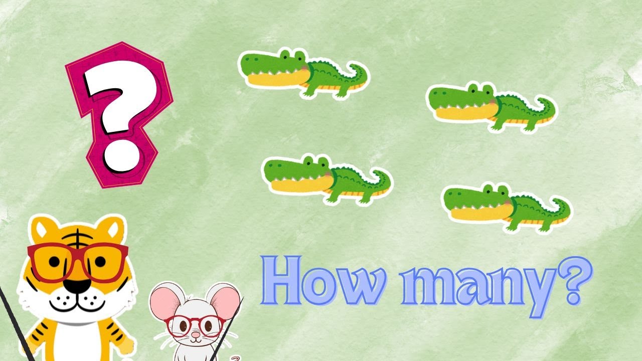 How many did you see? | Counting Fun 7 🐯🐭 - YouTube