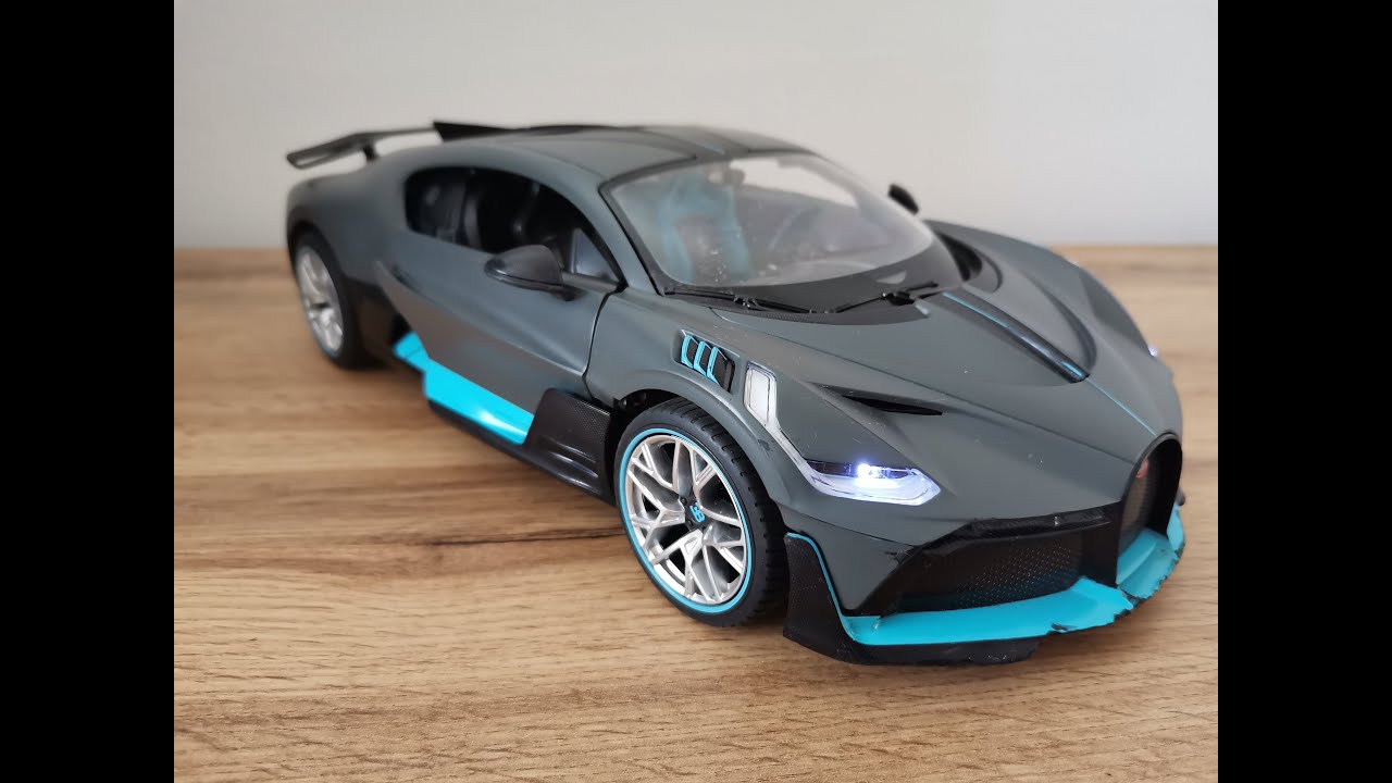 Auta pre deti Bugatti Divo na dialkove ovladanie - YouTube