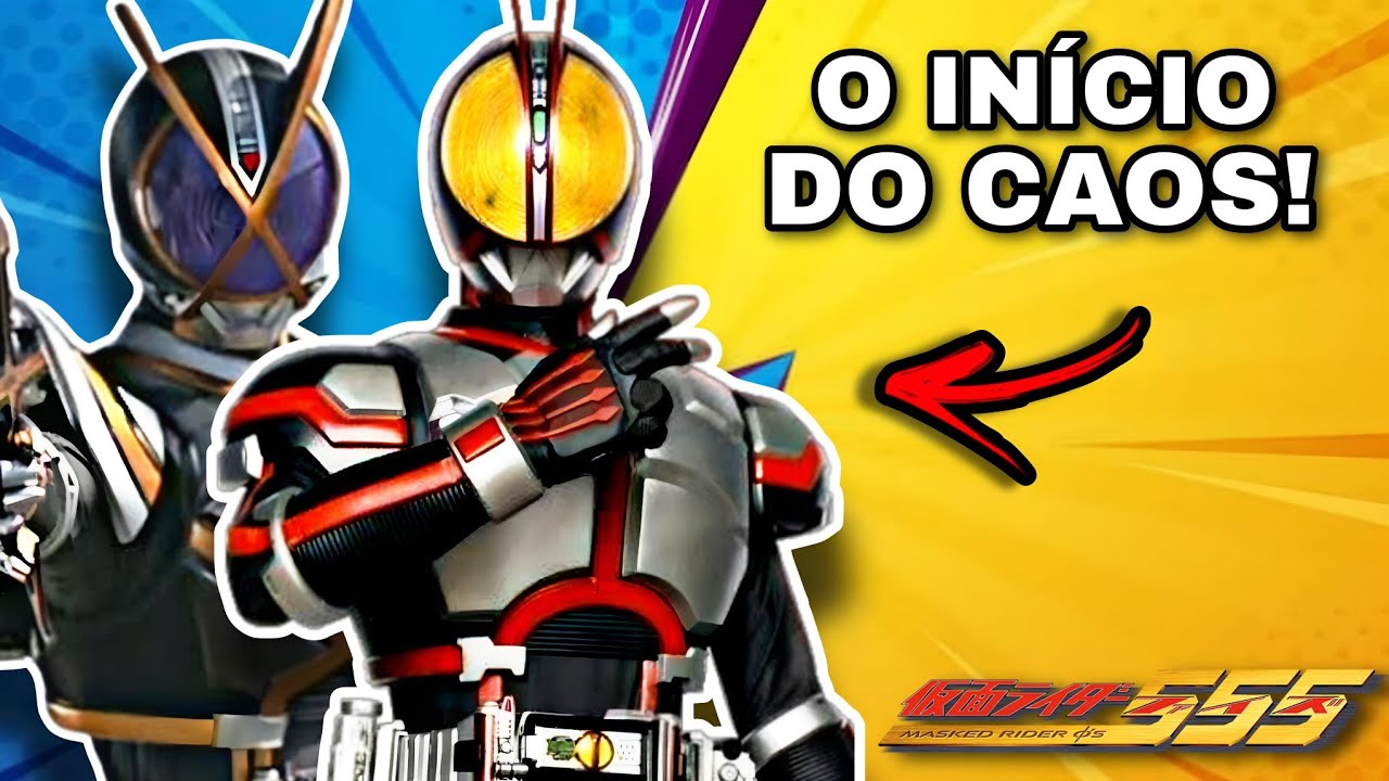 KAMEN RIDER FAIZ o início do caos... - YouTube