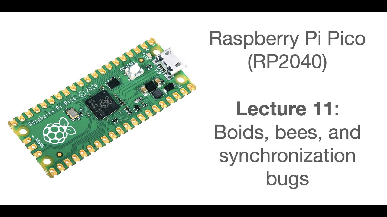 Raspberry Pi Pico Lecture 11: Boids, Bees, and Synchronization Bugs - YouTube