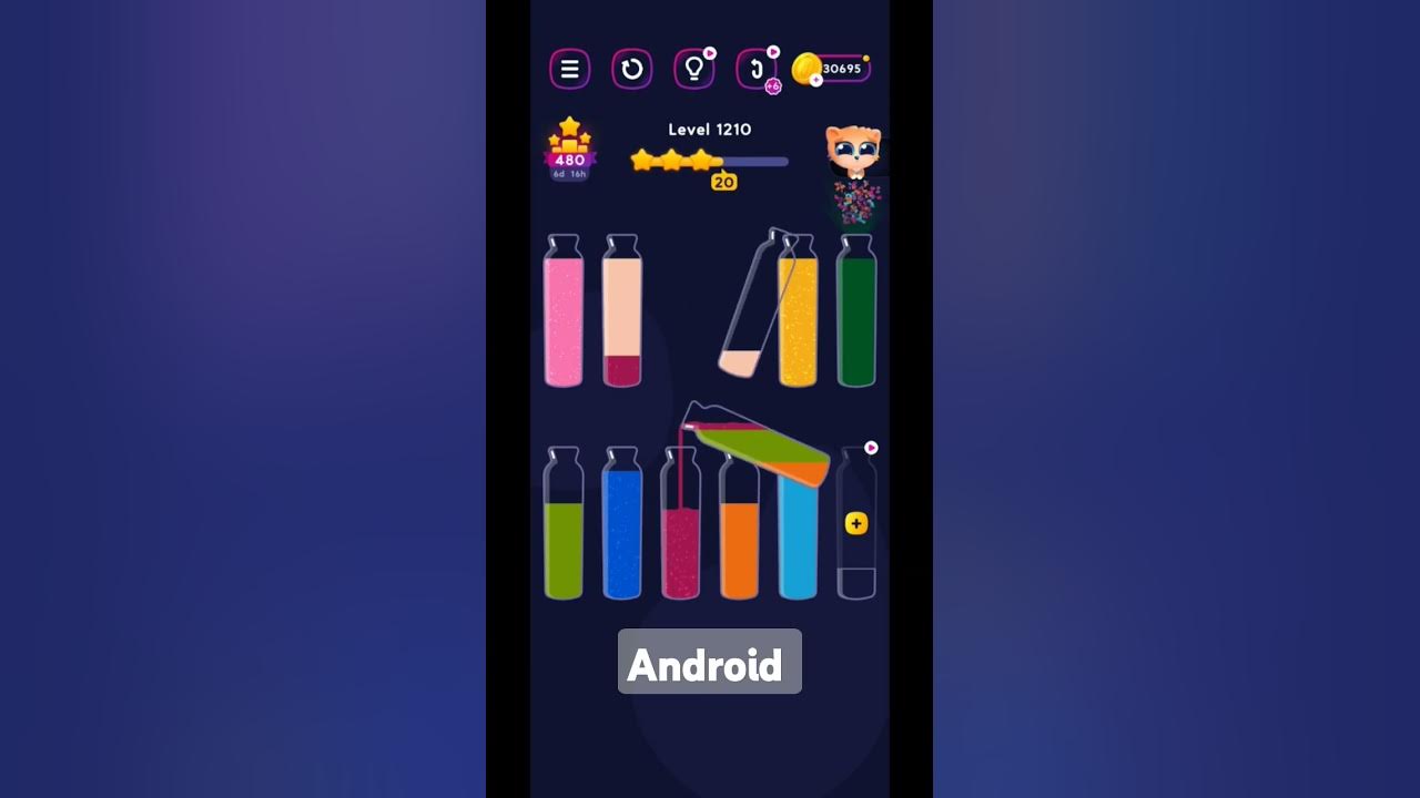 How to pass levels 1210, 1211 on get color on Android #getcolor #gameplay #1210 #1211 - YouTube