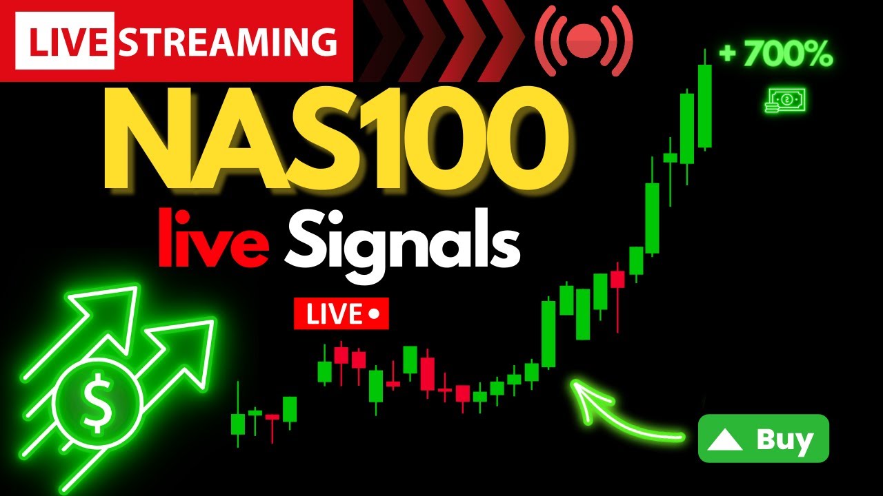 🔴 Live Nas100 Trade Signals | Live Forex Trading NasDaq Free Algo ...