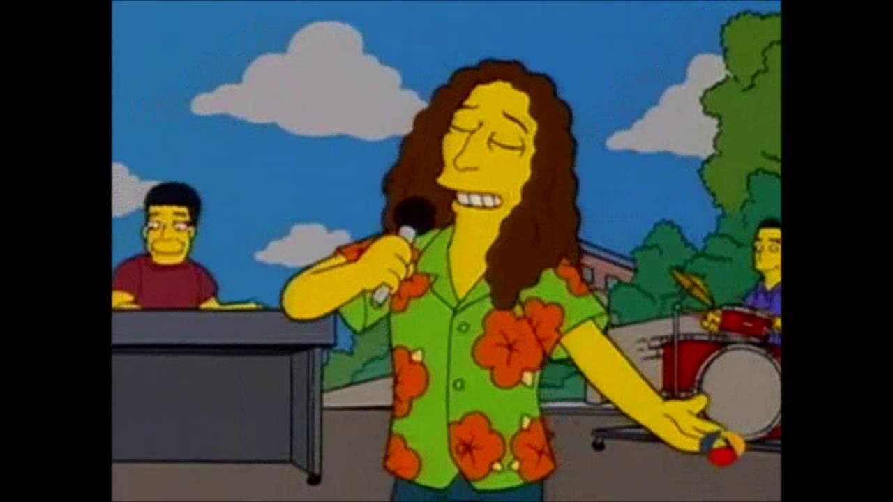 Simpson 14x17 Weird Al Yankovic - YouTube