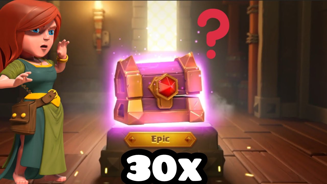Got epic chest in treasure hunt event| clash of clans | - YouTube
