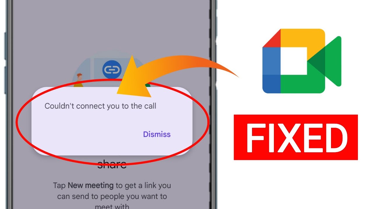 Fix Google Meet Couldn't connect you to the call Problem || Google Meet ...