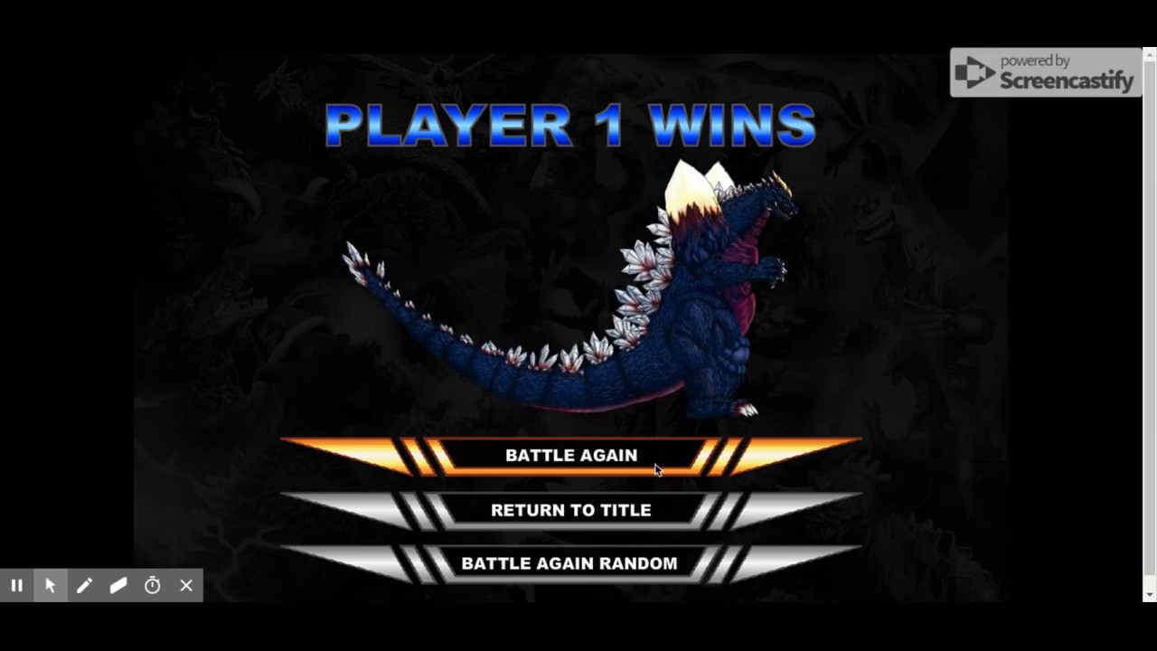Godzilla Daikaiju Battle Royale Game play - YouTube