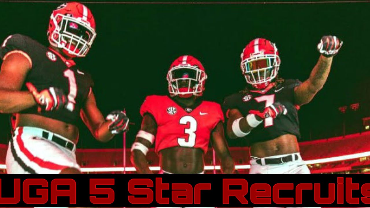 UGA 5 Star Recruits Highlights 2020 - YouTube