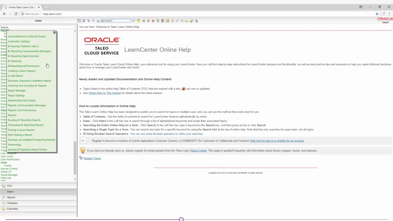 Video Six: Learn Quick Bit: LearnCenter Online Help - YouTube