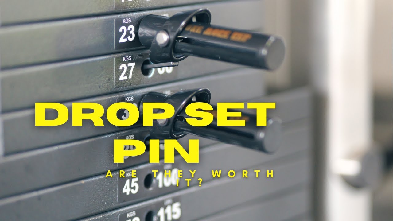 Drop Set Pin Review – The $40 Gym Hack I Use All the Time - YouTube