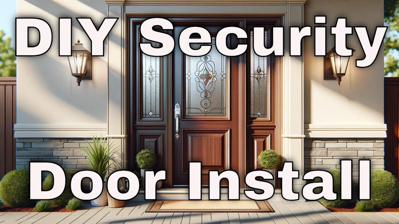Secure Your Home in Style: Easy DIY Security Door Installation! - YouTube