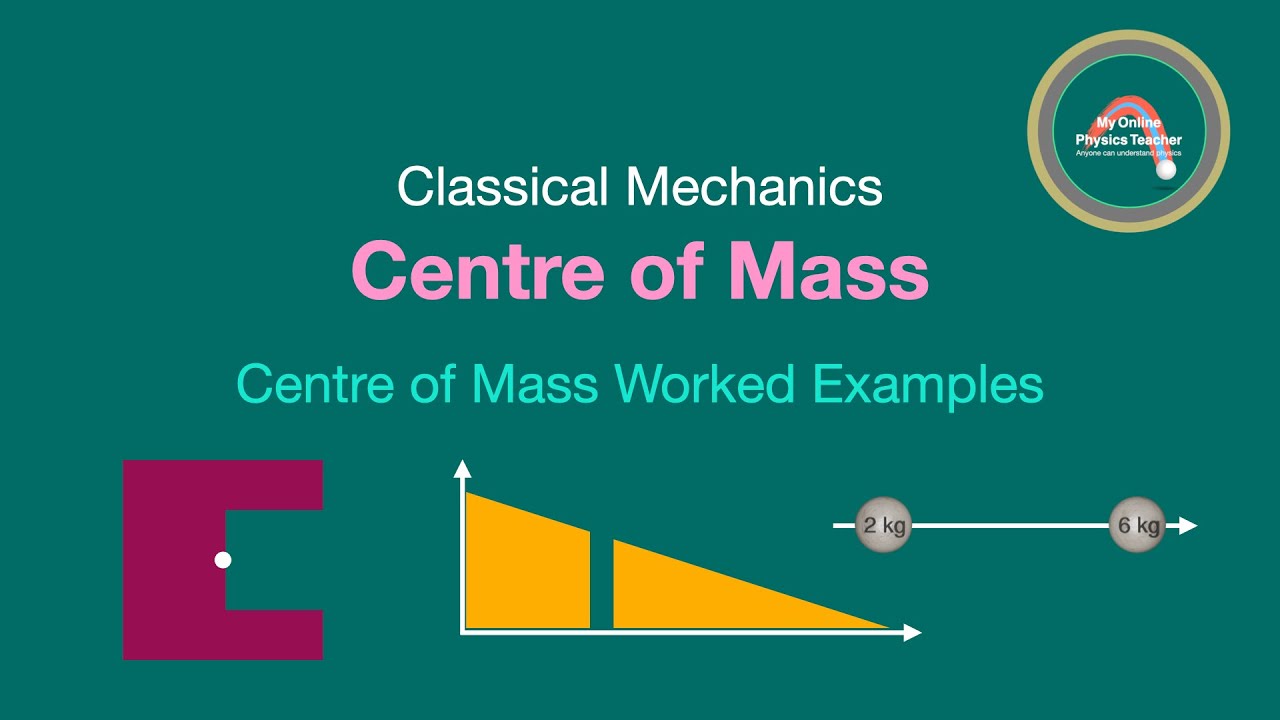 Worked Examples of Centre of Mass - YouTube