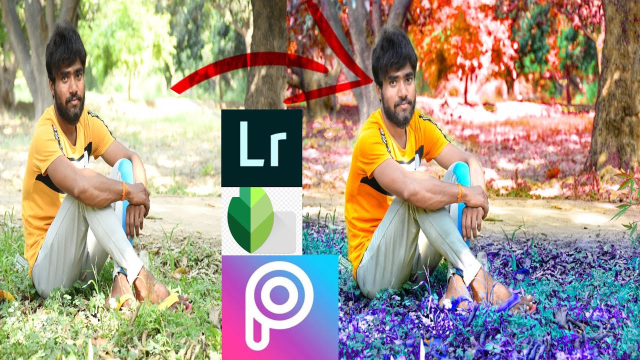 How To Make Double Colour Photo Editing | PicsArt Photo Editing ...