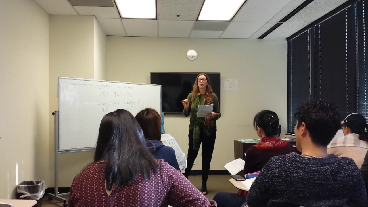 【LASC Irvine】キンバリー先生のアクセントの授業 - YouTube